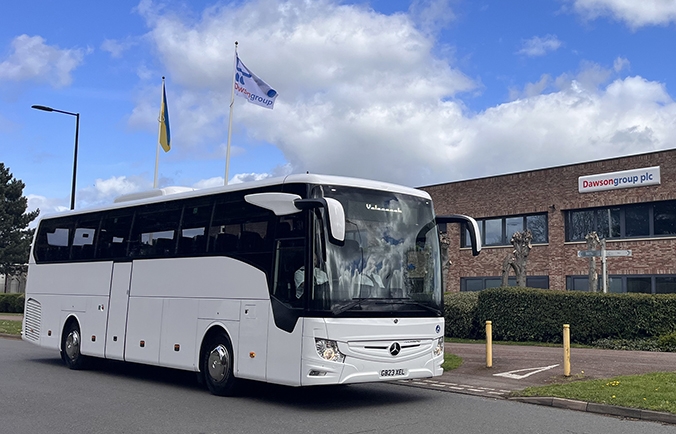 Mercedes-Benz coaches for Xelagroup Limited | Dawsongroup bus and coach